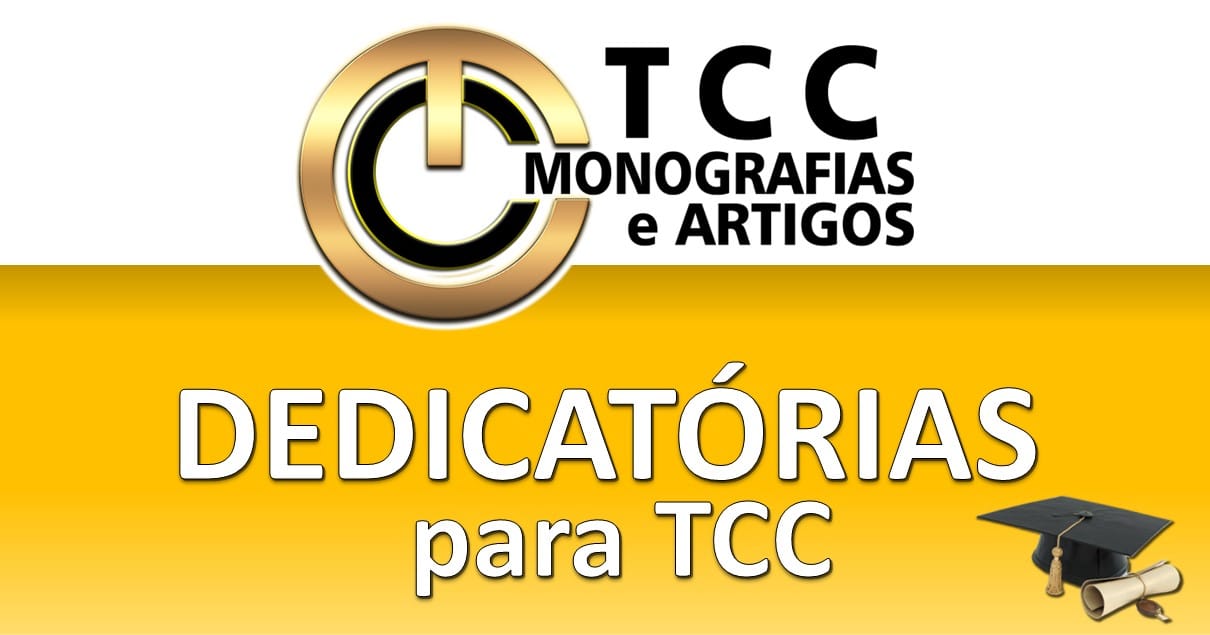 DEDICATÓRIA TCC ABNT - exemplos em todas situações 2025