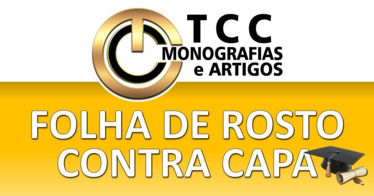 CONTRA CAPA ABNT - TCC MONOGRAFIAS E ARTIGOS
